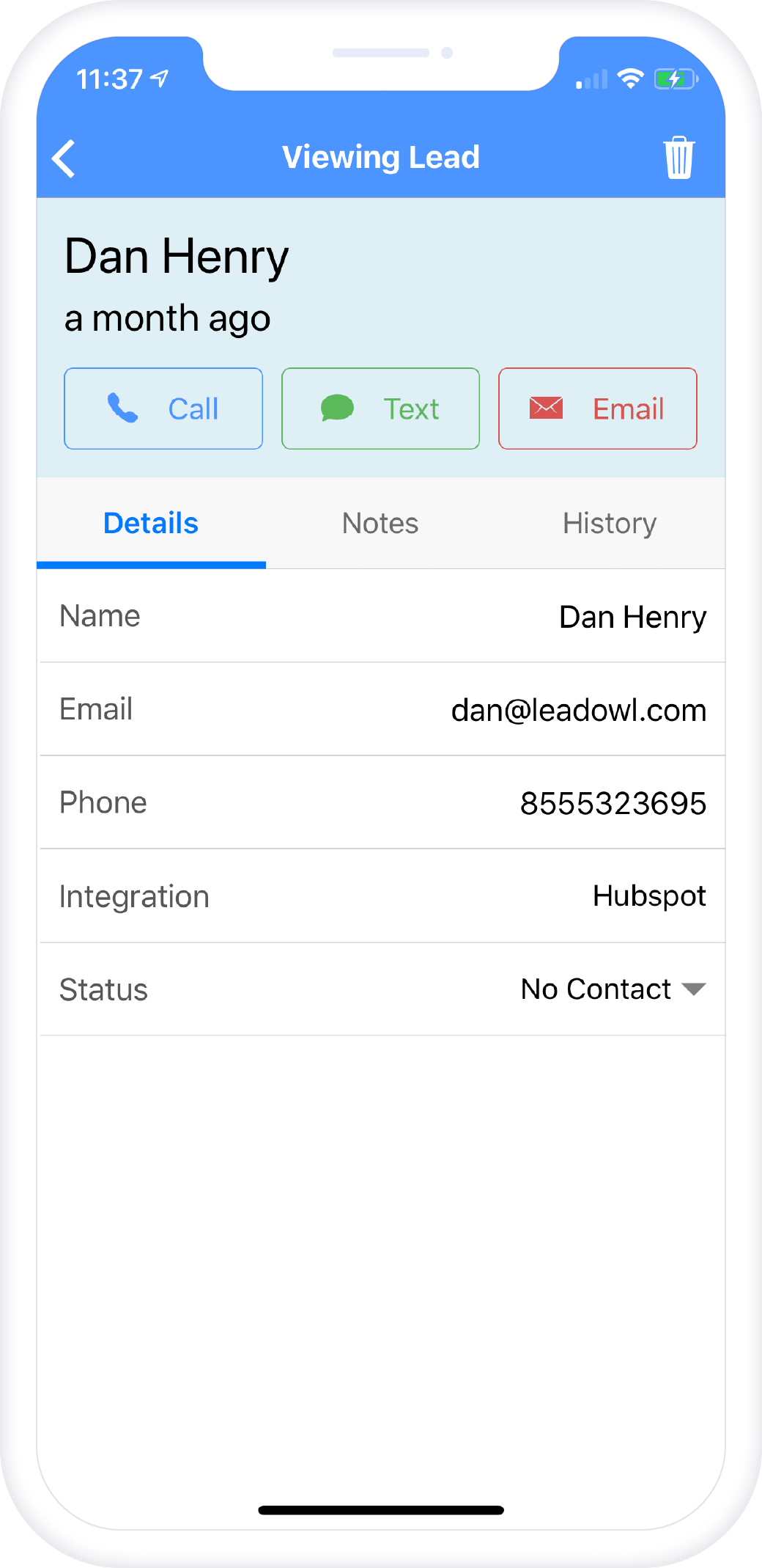 #1 Lead Delivery Mobile App | LeadOwl